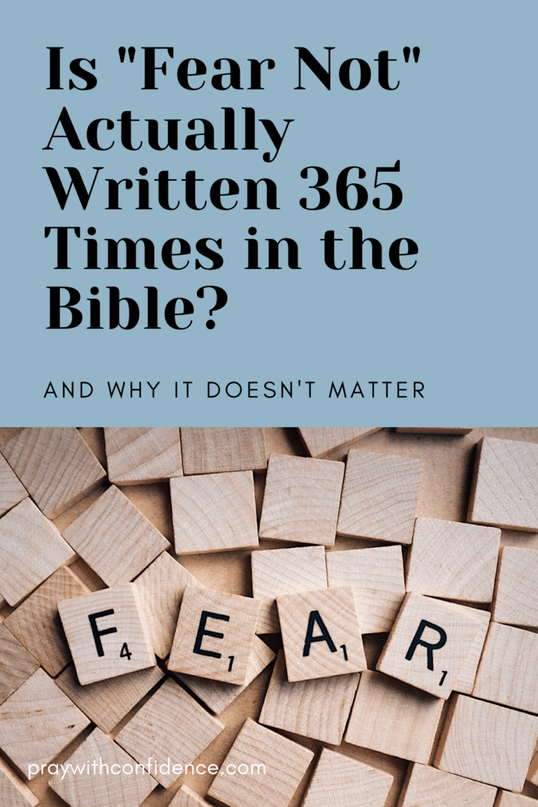 Is "Fear Not" Actually Written 365 Times in the Bible? - Pray With ...