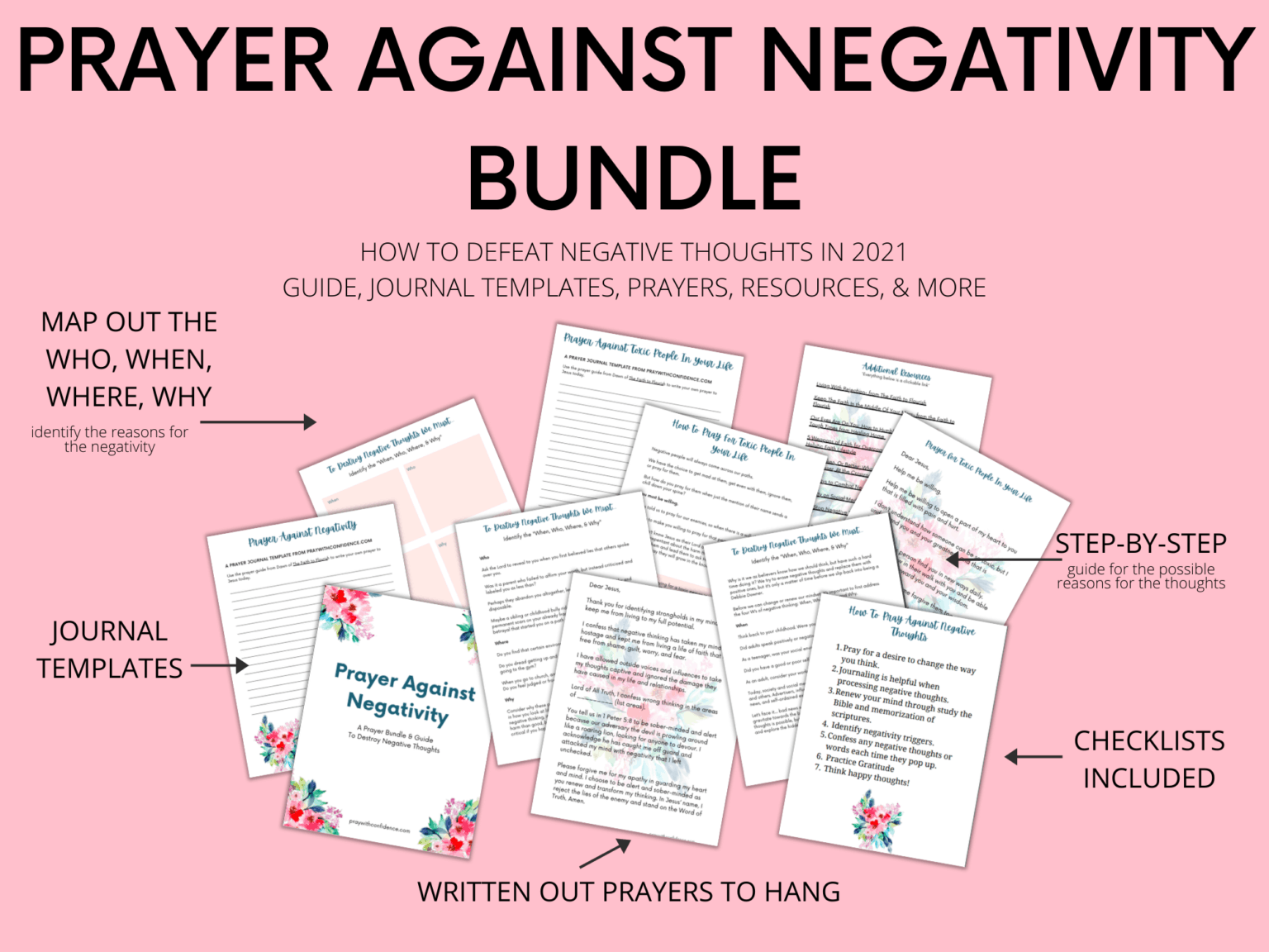 A Prayer For Negativity [+7 Ways To Destroy Negative Thoughts!] - Pray ...