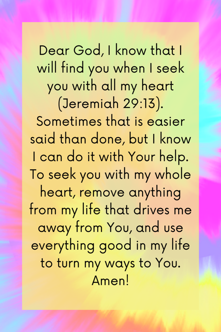 An Incredibly Short Prayer For Focus [& 12 Other Example Prayers ...