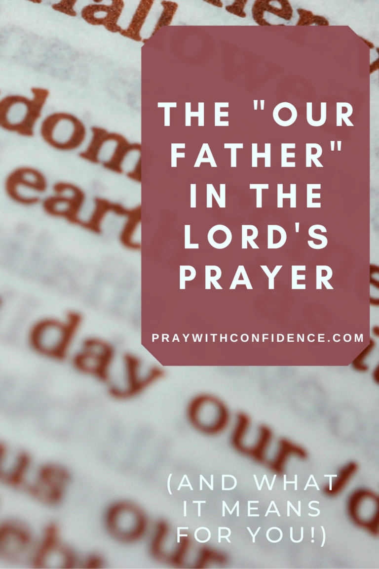 How Jesus Prayed: The "Our Father" In the Lord's Prayer - Pray With ...