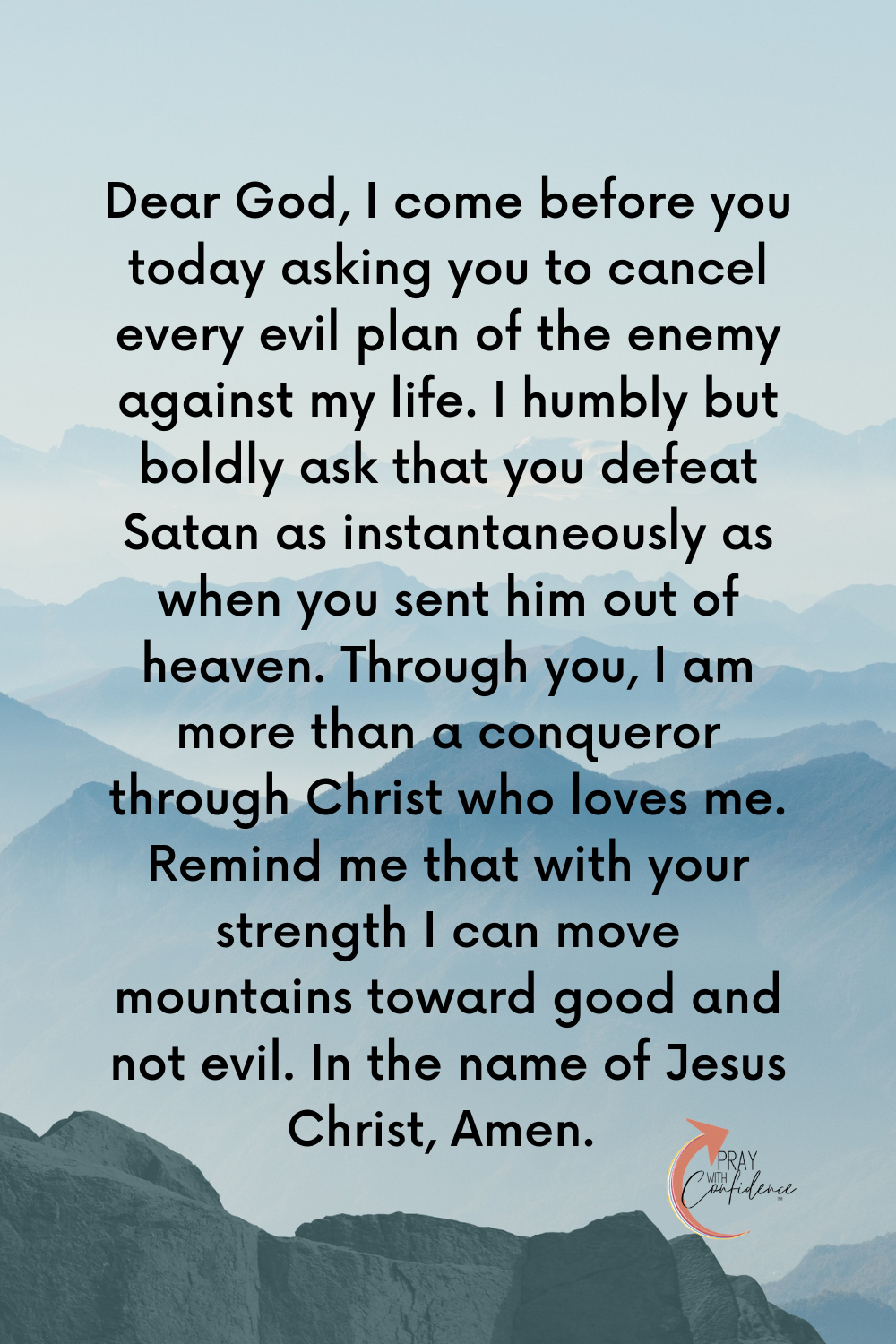 Prayer Against Evil [Using Biblical Prayers] - Pray With Confidence