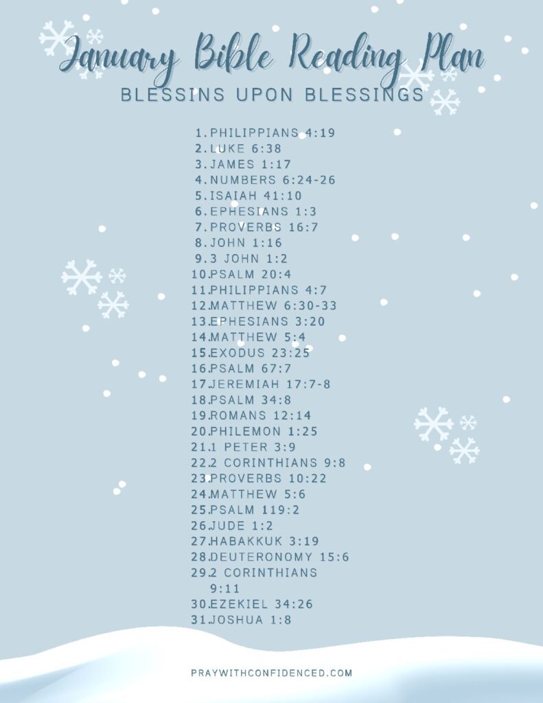 Printable Bible Reading Plans Pray With Confidence Printable Bible Reading Plans Pray With Confidence