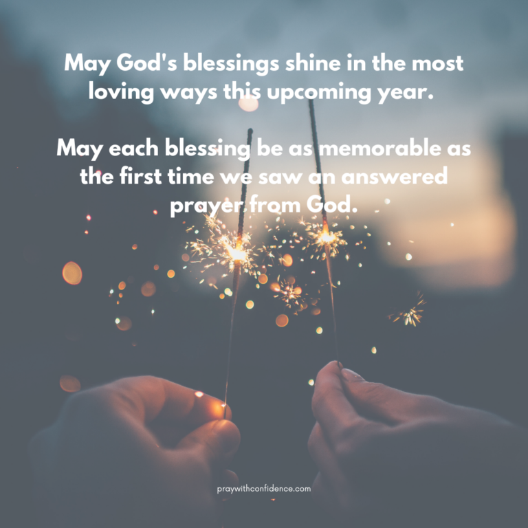 January Blessings and Prayers (with free printable) - Pray With Confidence
