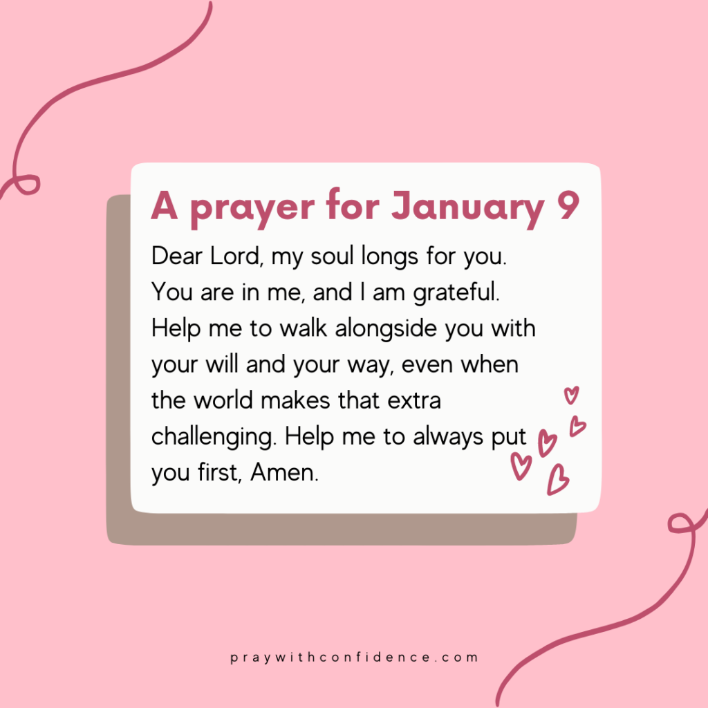 January 9 Prayer (Based on 3 John 1:2) - Pray With Confidence