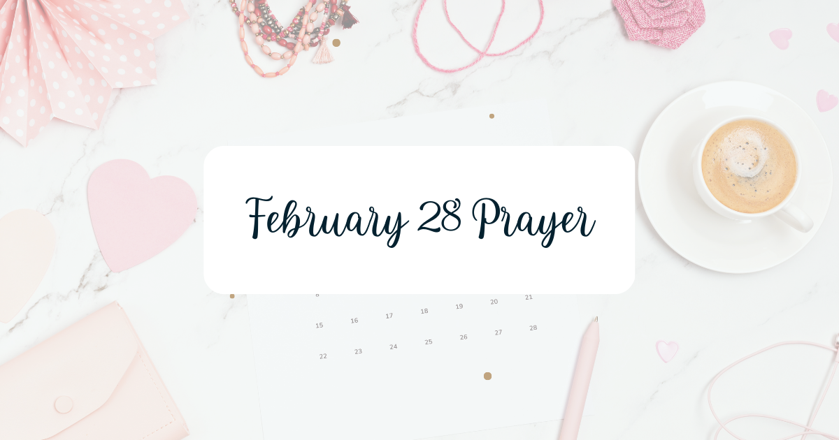 Daily Prayer - Pray With Confidence