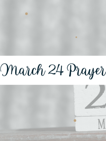 March 22 Prayer (Let Joy and Hope Overflow) - Pray With Confidence