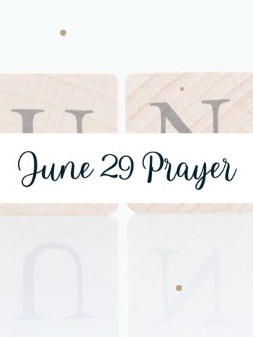 July 1 Prayer - Pray With Confidence