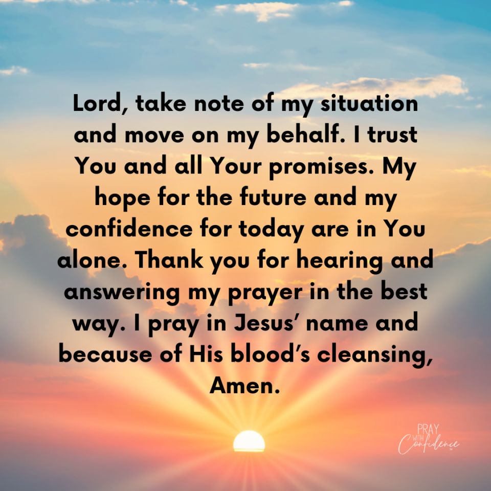 June 4 Prayer - Pray With Confidence
