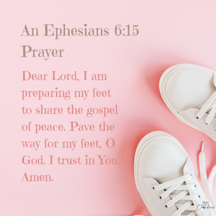 August 19 Prayer (Pumps of Peace) - Pray With Confidence