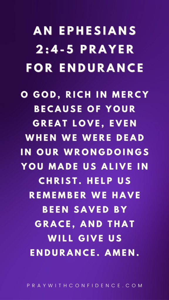 Prayers for Endurance - Pray With Confidence