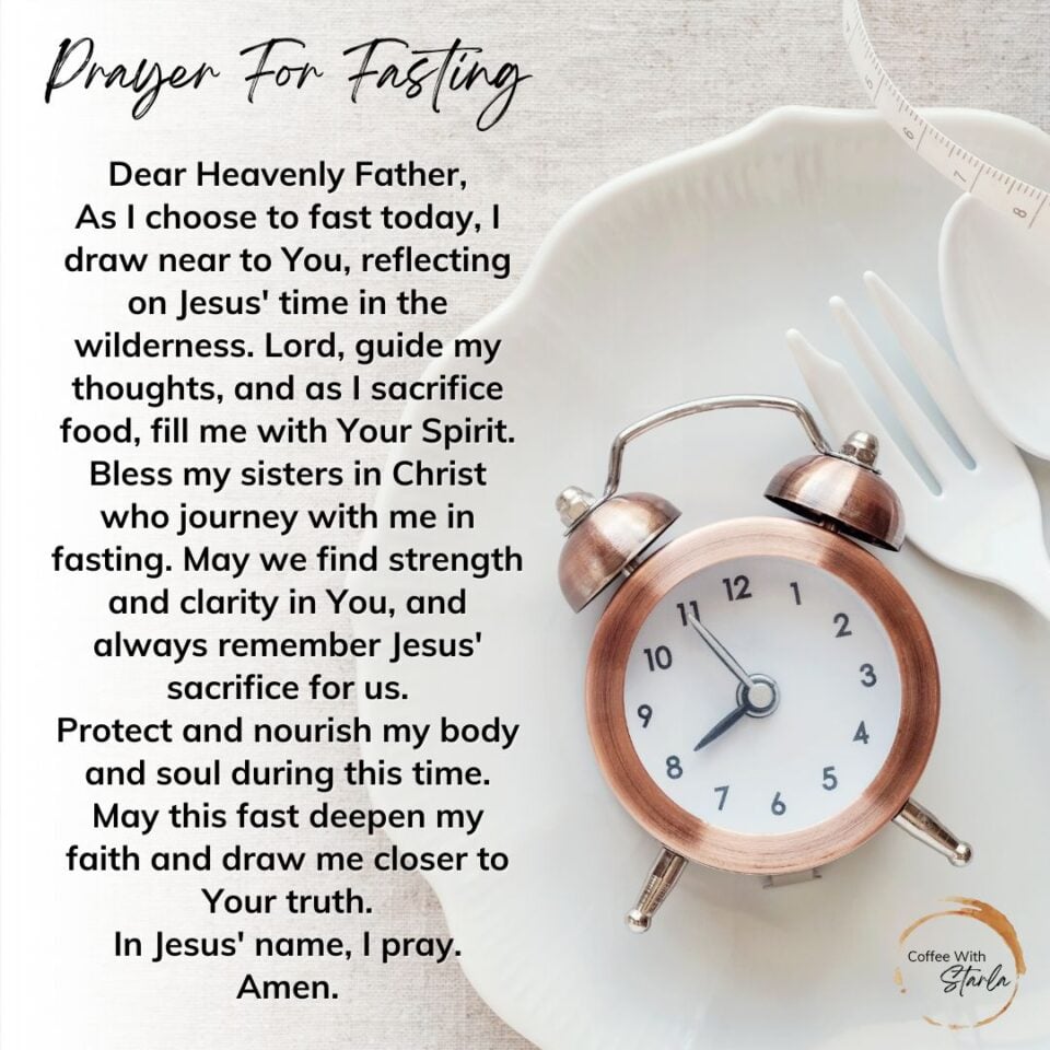 Prayer for Fasting - Pray With Confidence