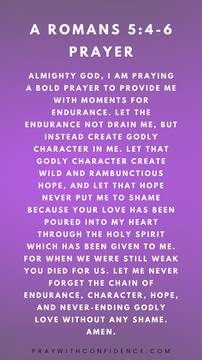 Prayers for Endurance - Pray With Confidence