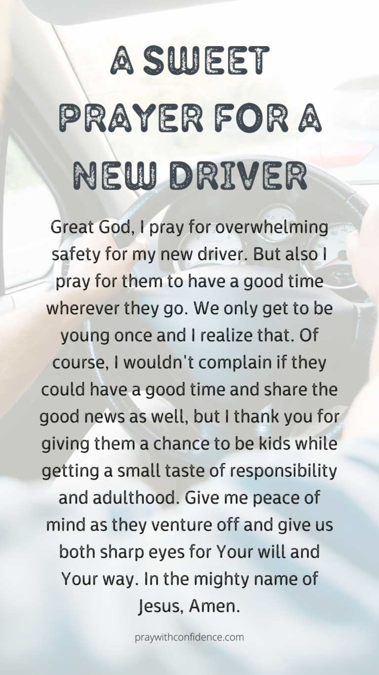 Prayer For Driving: 10 Simple Prayers for the Road - Pray With Confidence