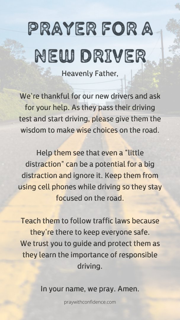 Prayer For Driving: 10 Simple Prayers for the Road - Pray With Confidence