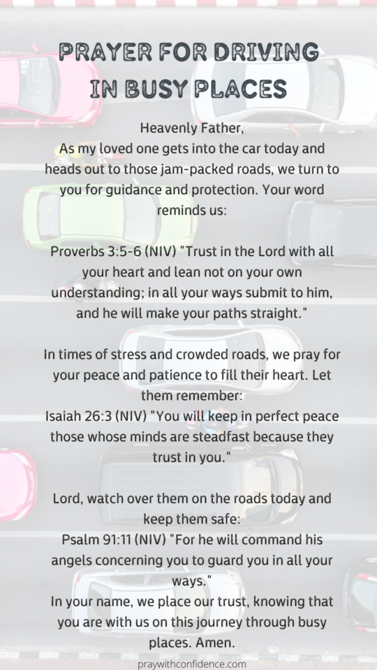 Prayer For Driving: 10 Simple Prayers for the Road - Pray With Confidence